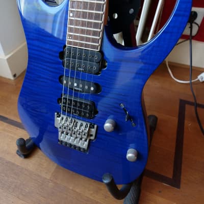 Ibanez RG770FM Deep blue (DBL) 2001 Deep blue | Reverb Australia