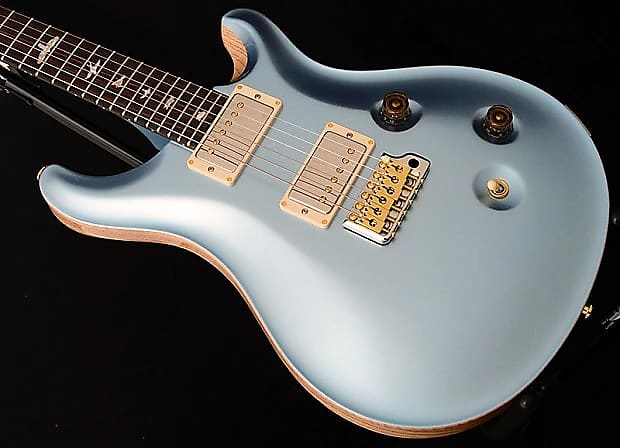 PRS Custom 24 2017 - Frost Blue Metallic | Reverb
