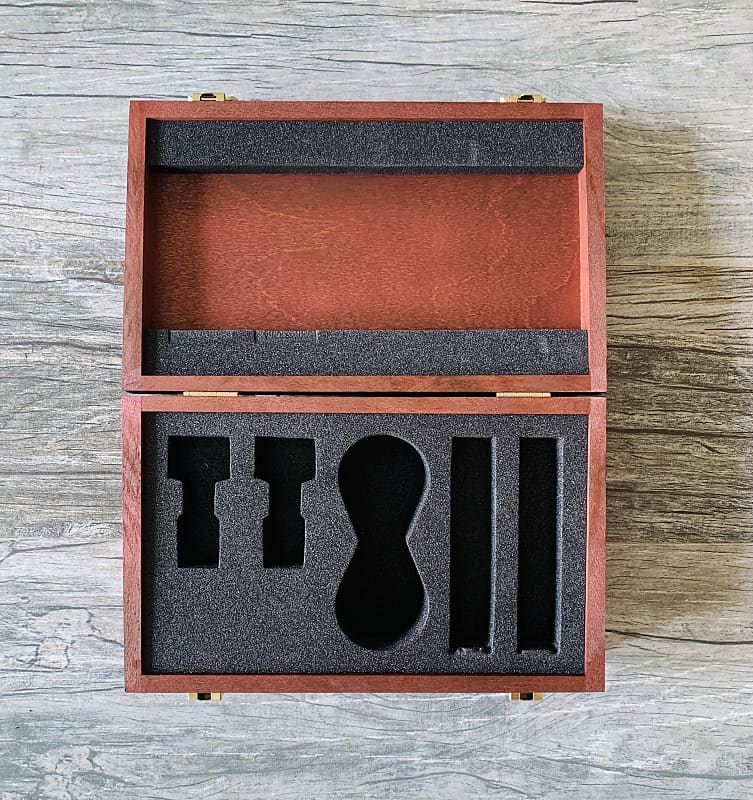 Neumann KM 184 Wooden Storage Box | Reverb