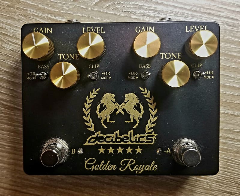 Decibelics Golden Royale 2022 - Black | Reverb