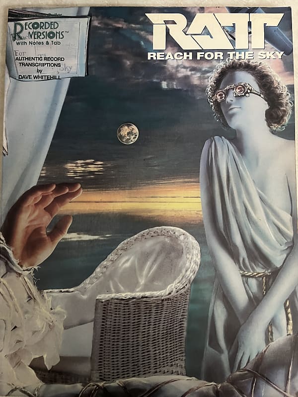 Ratt - Reach For The Sky - Guitar Tab / Tablature Book | Reverb