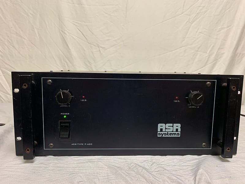 Asr Systems Audimation P 600 Power Amp 2 Channel 300 W/Ea | Reverb