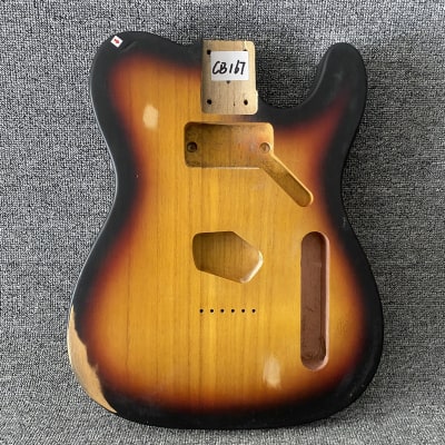 Harley Benton Telecaster Tele Style Guitar Tobacco Burst with | Reverb