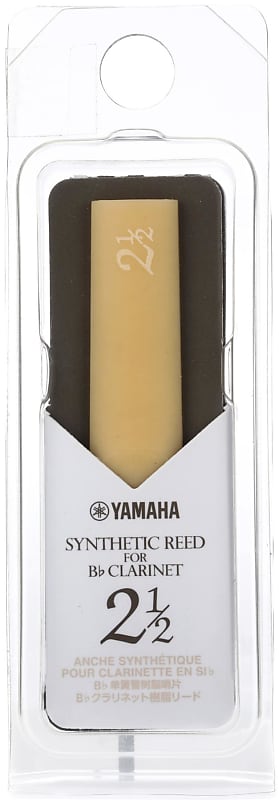 Yamaha CLR25 Synthetic Bb Clarinet Reed - 2.5 | Reverb