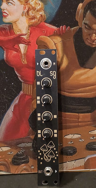 Blue Lantern 4hp Subharmonic Generator 2021 - Black and Gold | Reverb