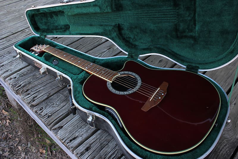 Ovation CC 057 Celebrity - Red | Reverb