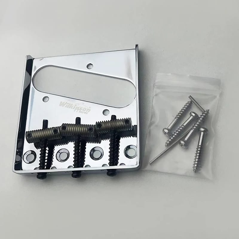 Wilkinson Threaded Saddles Telecaster Tele Style Guitar | Reverb