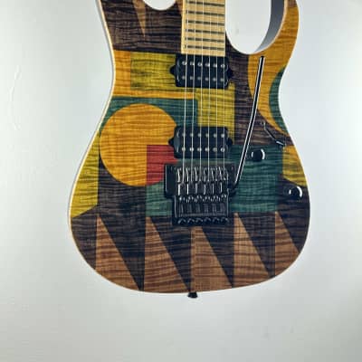 Ibanez RG-ART1 J. Custom 1997 Super Rare Multicolor | Reverb UK