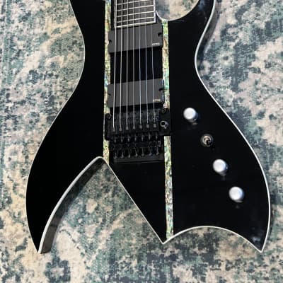B.C. Rich Steve Smyth Signature 7-string Bich - Black | Reverb
