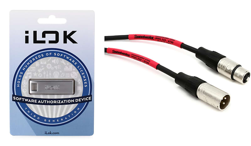 PACE iLok USB-A (3rd Generation) Bundle with Pro Co EXM-10 | Reverb