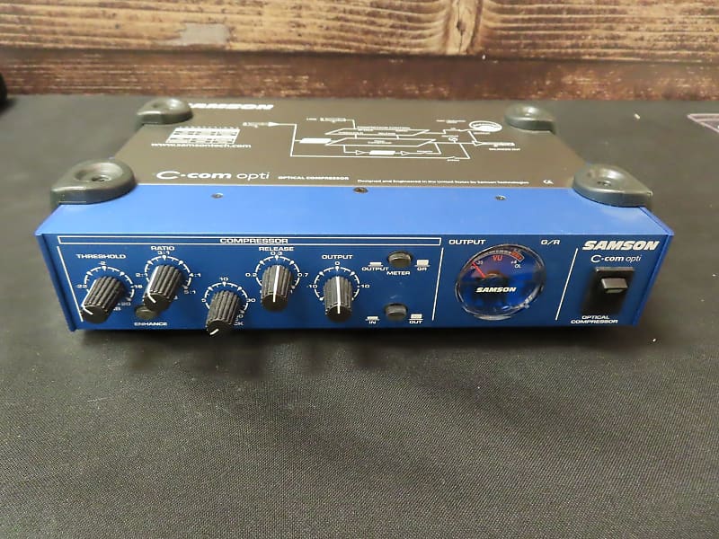 Samson C-COM OPTICAL COMPRESSOR Compressor (Edison, NJ) | Reverb