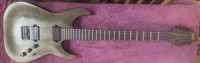 Schecter C-1 EX Apocalypse Baritone 2018 Rusty Grey | Reverb