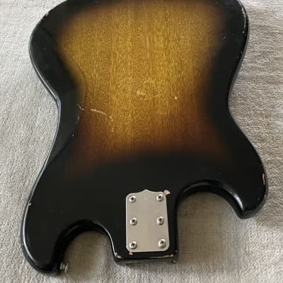 1960’s Victoria Loaded Bass Body Working Pickups Tobaccoburst | Reverb