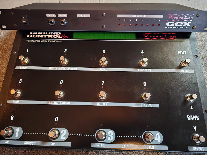 VooDoo Lab Ground Control with GCX Switcher and Cables 2000's | Reverb
