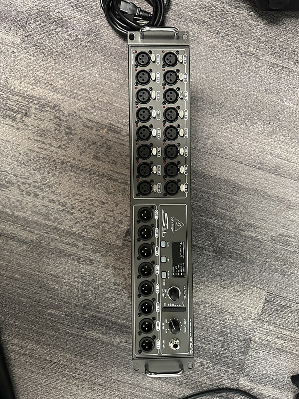 Behringer S16 Digital Snake IO Box 16-Input 8-Output 2015 - | Reverb