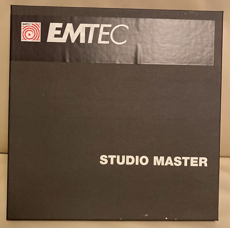 NOS BASF EMTEC SM 468 1/4" Reel to Reel mastering tape | Reverb