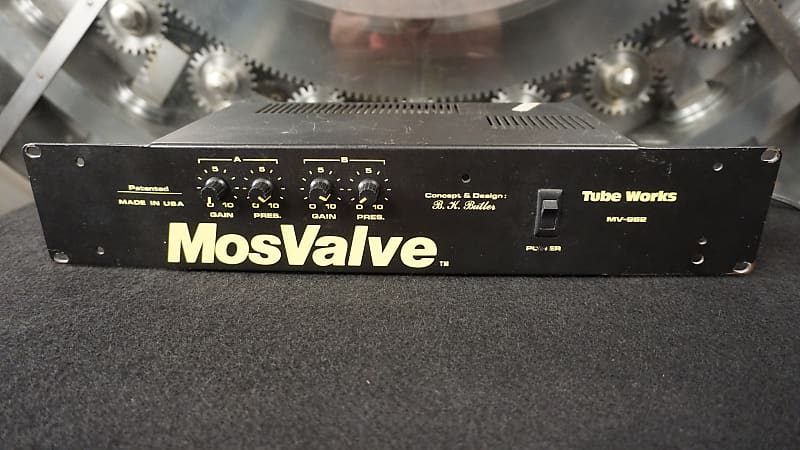 Tube Works MosValve MV-962 Guitar Stereo Amplifier Rack Mount | Reverb
