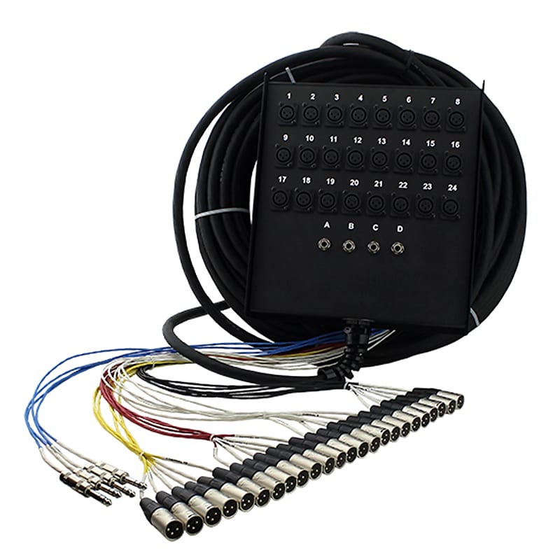 ProCO StageMaster 24 x 4 Stage Snake 100 Ft | Reverb