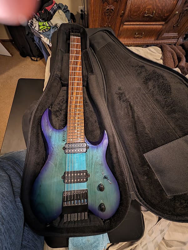 Kiesel Vader 7 string 2015-2022 - Blue | Reverb