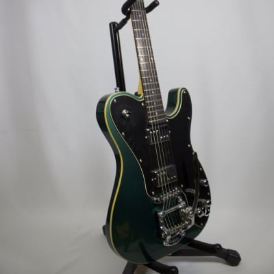 Schecter Diamond Series Tele with Bigsby Bridge, Green (Used) | Reverb