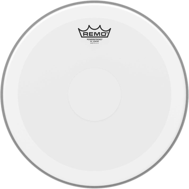 Remo P4-0114-C2 - Peau Powerstroke 4 sablée 14" avec double | Reverb