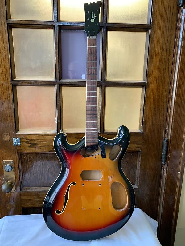 Mosrite Combo Body And Neck 60s Sunburst | Reverb