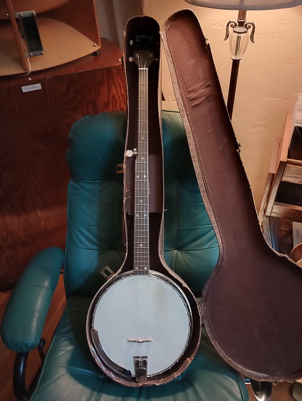 1950s Silvertone 5-string Banjo Open Back | Reverb