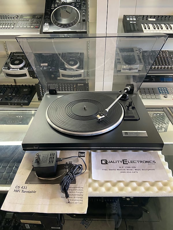 Dual CS431 Turntable (Includes Power Supply & Original | Reverb