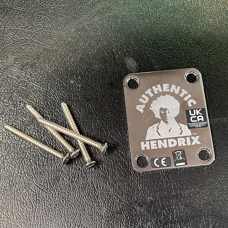 Fender Jimi Hendrix Neck Plate | Reverb