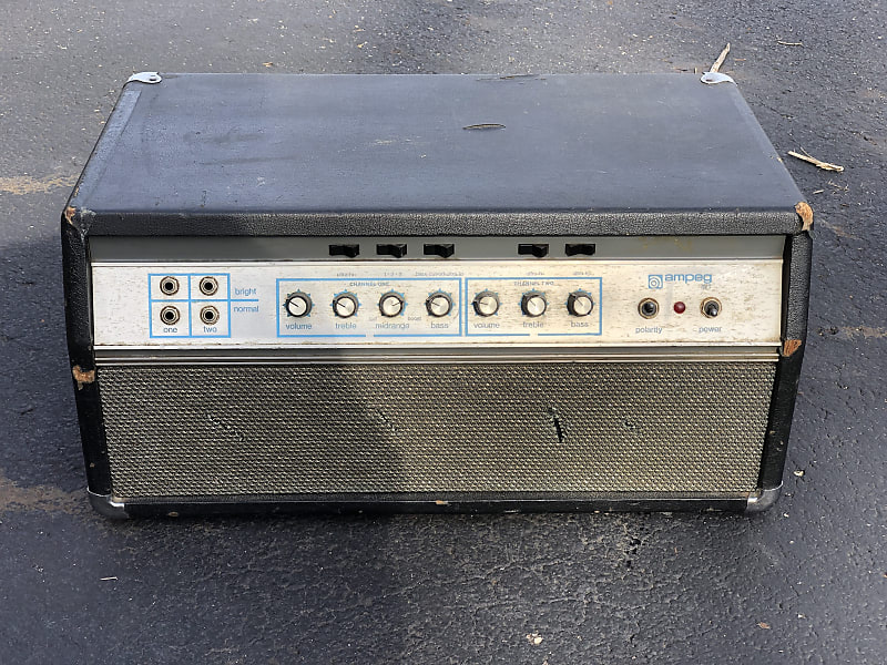 Ampeg SVT Head 1970 Blue Line | Reverb UK