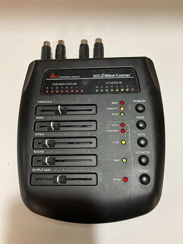 dbx MC6 Mini-Comp 90s-2000's - black | Reverb