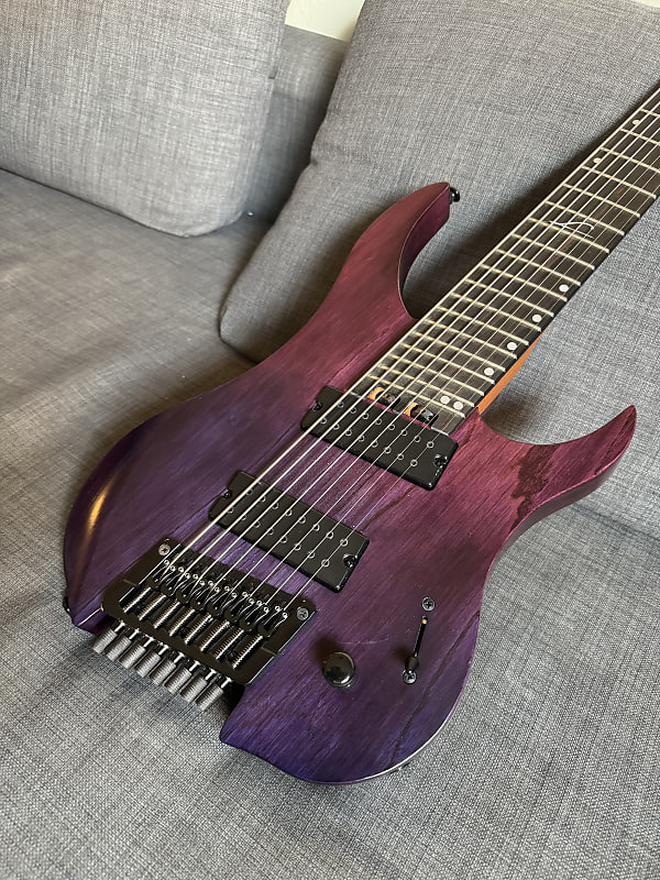 Legator Ghost G8FP Eight String Guitar 2023 - Iris Fade | Reverb