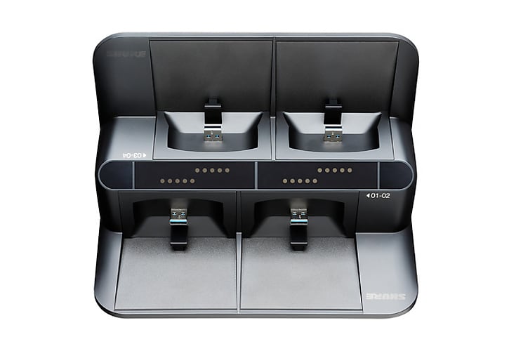 Shure SBC450-US 4-Bay Networked Docking Charger for | Reverb
