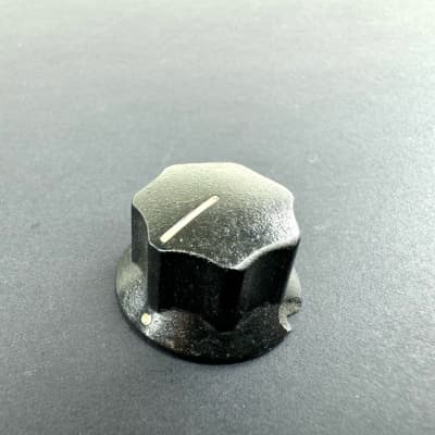 Fender Jaguar, Jazz Bass, Mustang Knob 1964 - Black | Reverb