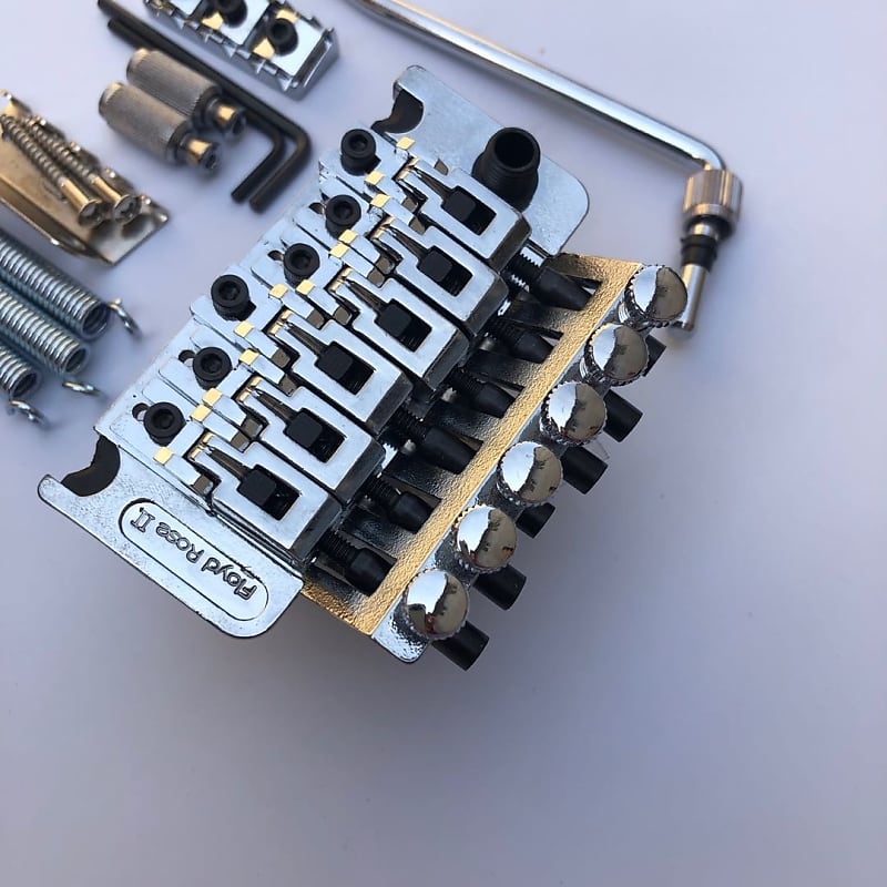 Floyd Rose II Bridge Tremolo System - Chrome | Reverb UK