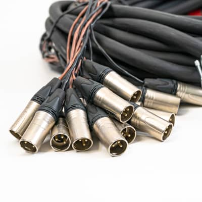 Redco TGS-16 16-Channel (2) DB25 to XLR Male (60ft) Breakout | Reverb