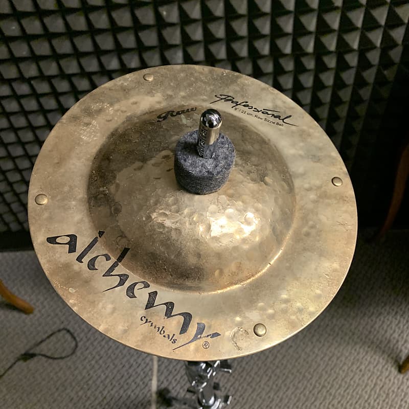 Istanbul Agop Alchemy Professional 9” Raw Sizzle Bell 495g | Reverb