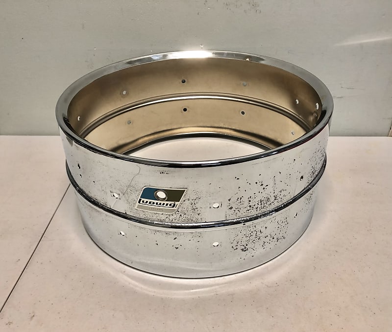 Vintage 70s Ludwig 14x6.5 Supraphonic Super Sensitive LM411 | Reverb