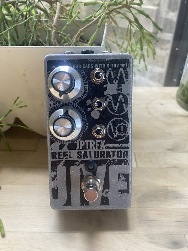JPTR FX JIVE Reel Saturator 2020 - silver | Reverb