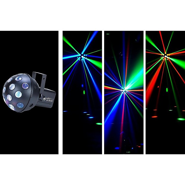 American DJ LED Quest RBG LED Rotating Beam Light | Reverb