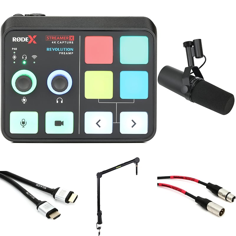 Rode Streamer X Audio Interface and Video Capture Card with | Reverb