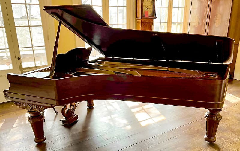 Weber Concert Grand Piano 8'6 Mahogany Classic Model | Reverb