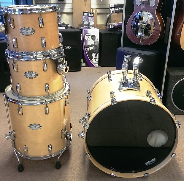 Pearl VBL Vision Birch 4-Piece Drum Shell Pack, 22" Bass, | Reverb