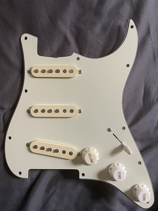 Fender Eric Johnson loaded pickguard 2023 - Mint green guard, | Reverb