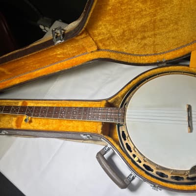 Vintage Rare Alvarez Deluxe 5-String Banjo 1970s with | Reverb