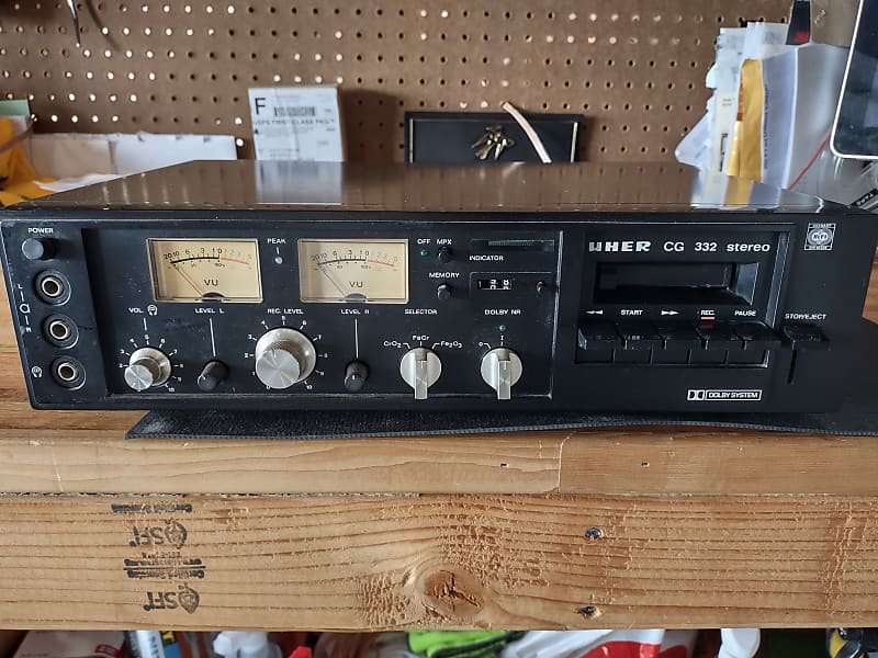Uher CG-332 Cassette Deck | Reverb