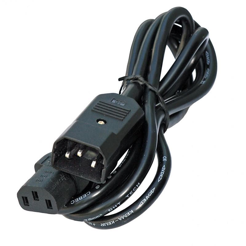 Hilec IEC Cable 1M Power link cable with IEC plugs, 1m | Reverb