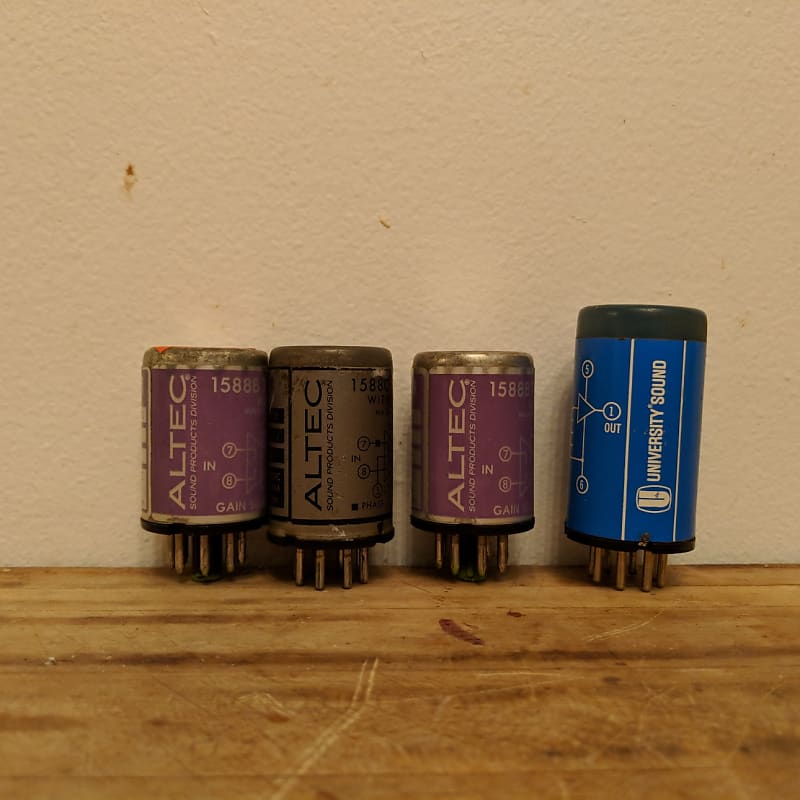 Altec Octal Base 4 Transformer Lot 1588B 1588C University | Reverb
