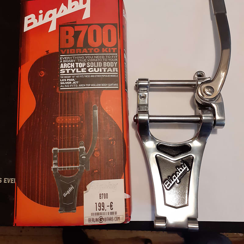 Bigsby B700 Logo Archtop Chrome | Reverb