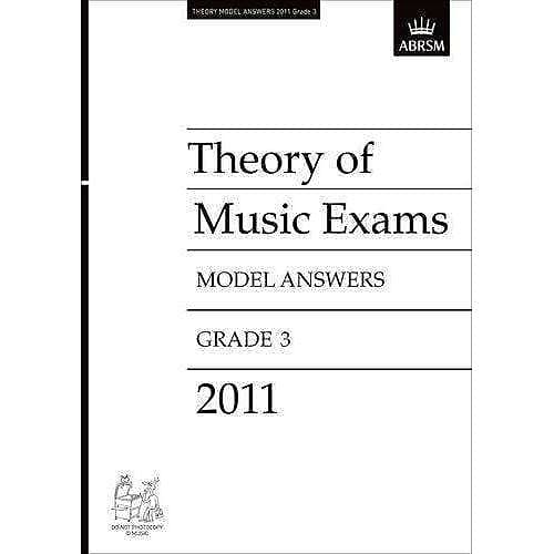 ABRSM Music Theory Model Answers 2011 Grade 3 | Reverb